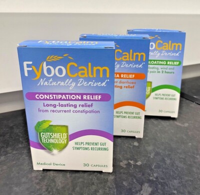 FyboCalm Naturally Derived | Helps Prevent Gut Symptoms Recurring | 30 ...