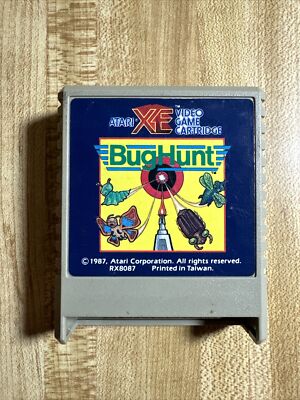 Bug Hunt Atari XE Video Game Cartridge RX8087 | eBay