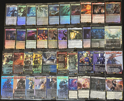 Final Fantasy MTG Foil Extended Art Borderless - 40 Rare/Mythic Card ...