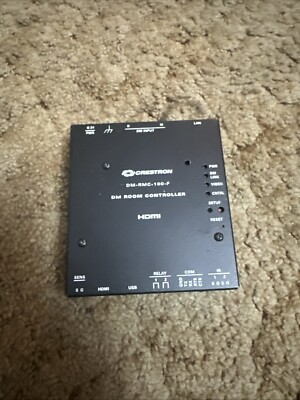 Crestron DM-RMC-100-F Digital Media Fiber Receiver & Room Controller | eBay