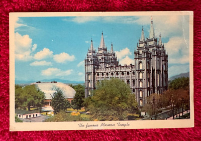 Postcard ~ 3662 ~ The Famous Mormon Temple ~ SLC UT ~ UNMAILED | eBay