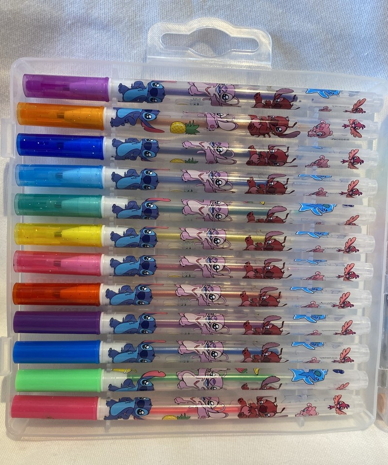 Disney Lilo & Stitch - 24 pack Gel Pens - Primark - Brand New | eBay