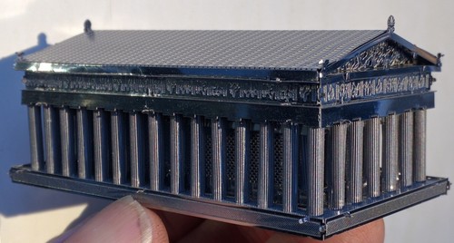 Fascinations Metal Earth 3d Laser Cut Model Parthenon MMS059 for sale ...