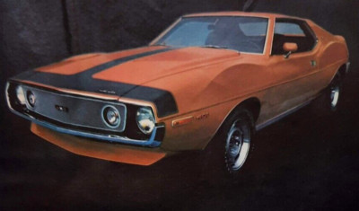 1971 American Motors AMC Javelin AMX Donohue Orange Trans-Am Original ...