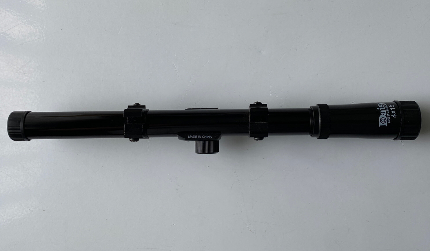 Daisy 808 Metal Body Scope 4x15 with Dovetail Mount Airsoft Gun BB Air ...