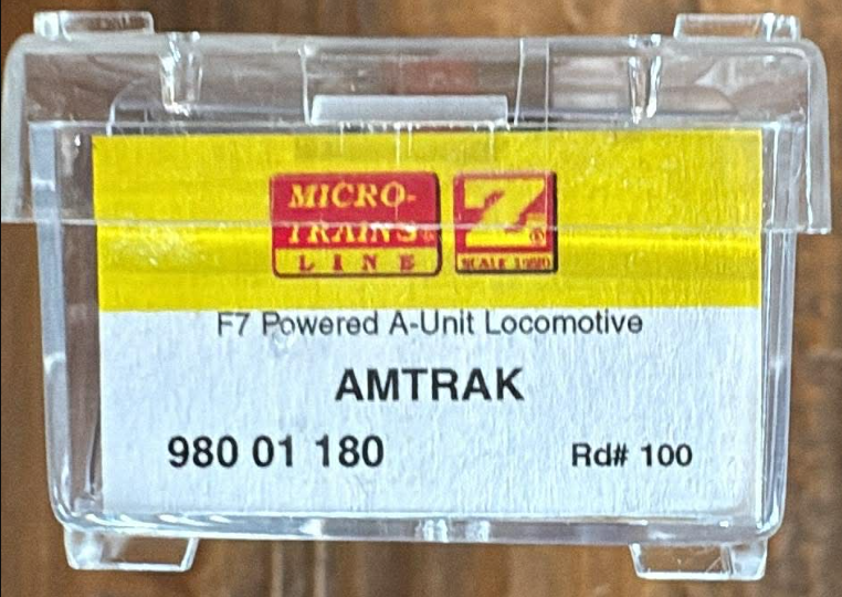 RARE - Micro-Trains - 980 01 180 - Locomotive, Diesel, EMD F7 - Amtrak ...