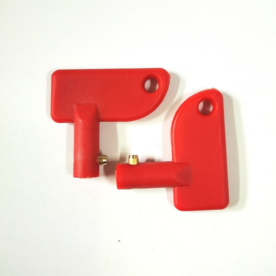 High Quality The Power Key Battery Isolation Keys Plastic Spare Keys ...