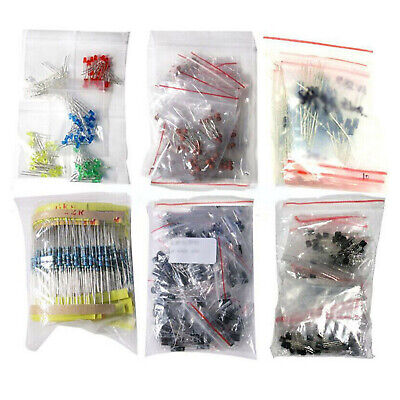 1390pcs/Set Electronic Components Kit Basic Diodes Transistors ...