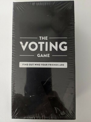The Voting Game Adult Card Game - Find Out Who Your Friends Are 17+ | eBay