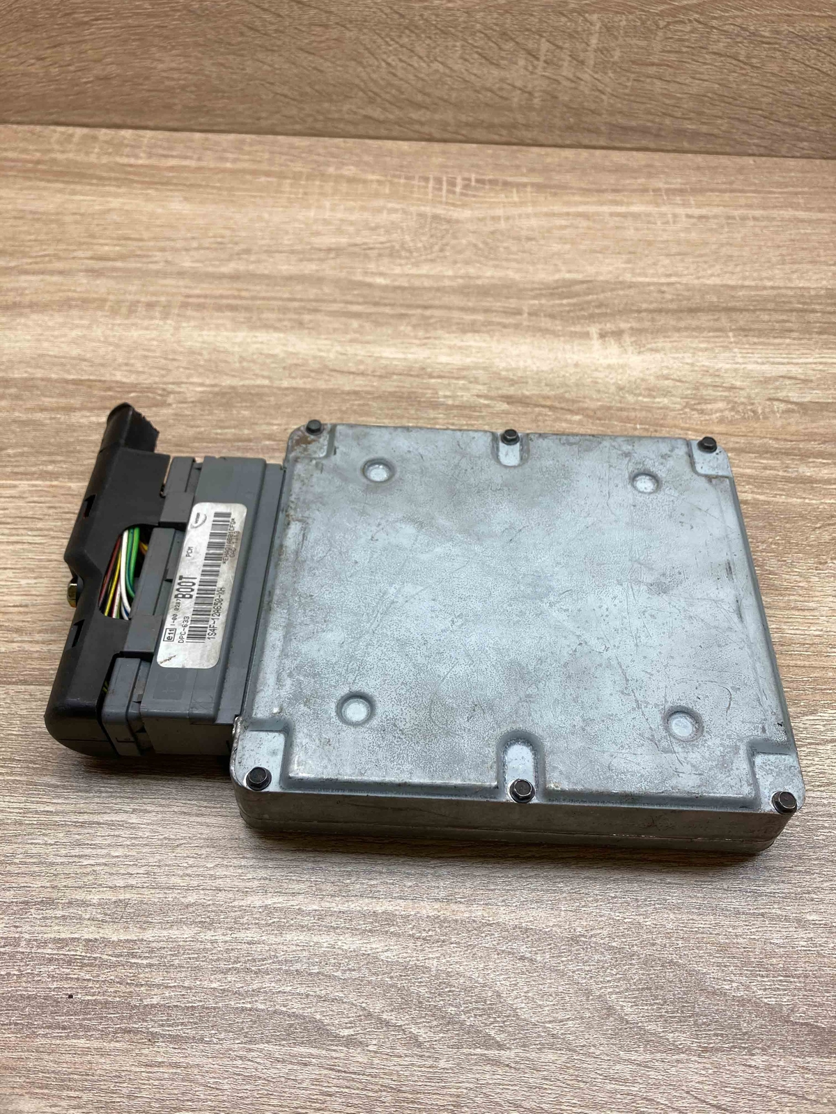 1S4F 12A650 XH BOOT Ford Motor ECU Engine Module Unit With Plug Visteon ...