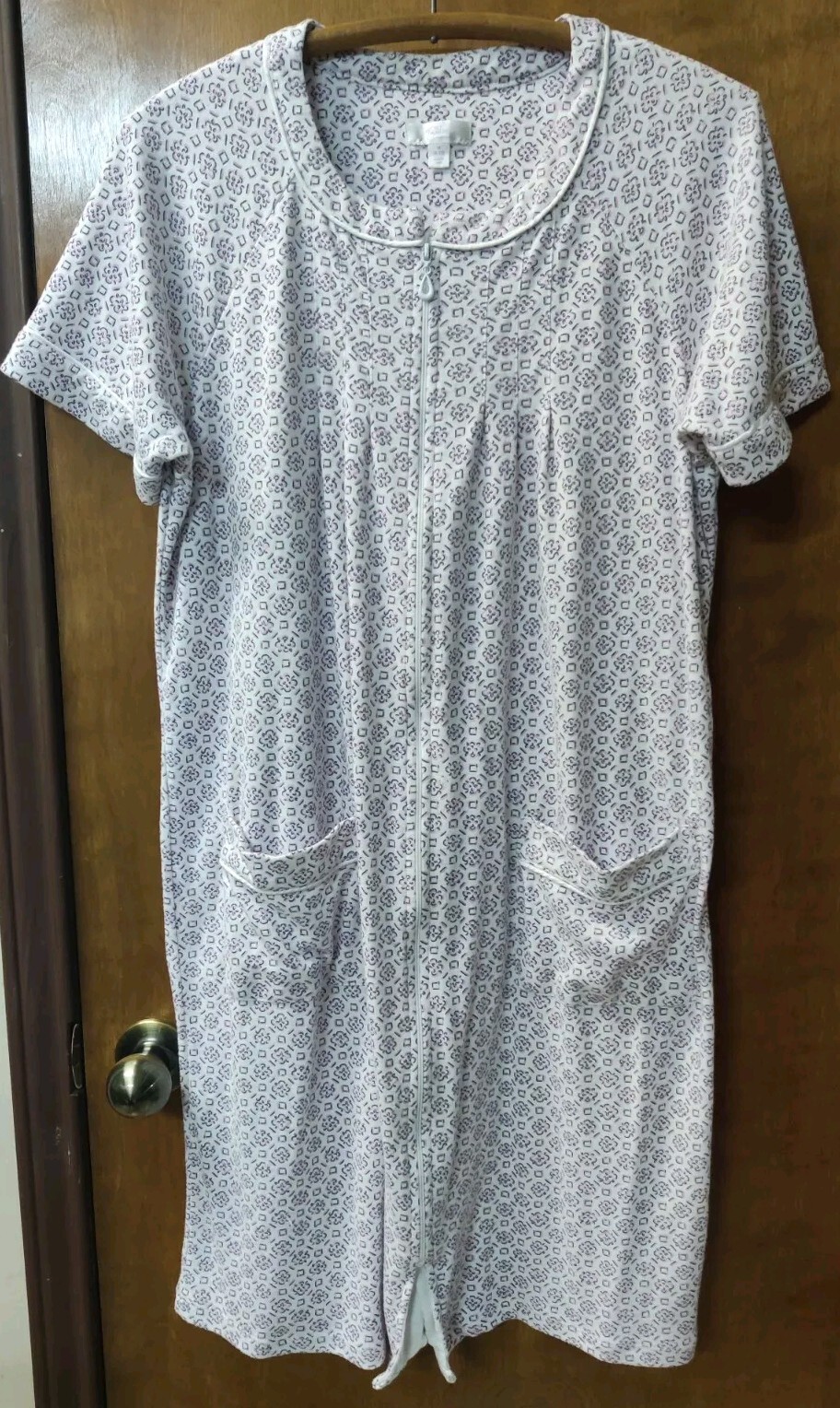 Secret Treasures Size Medium 8-10 Purple Floral Night… - Gem