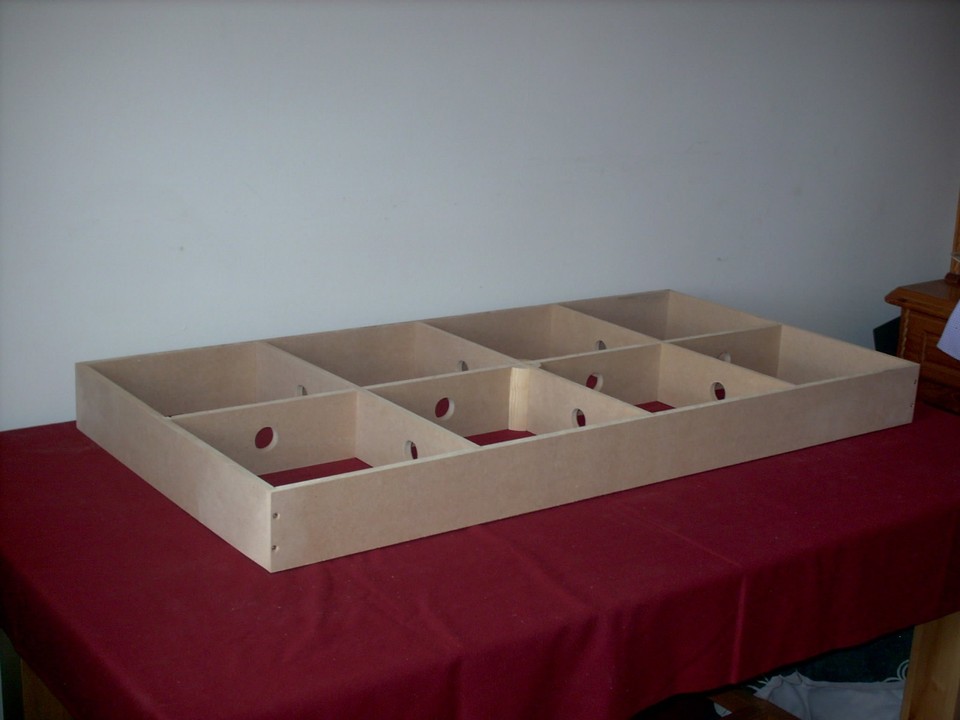 Model Railway Baseboard Module Kit (Open Top - 1200mm long) | eBay