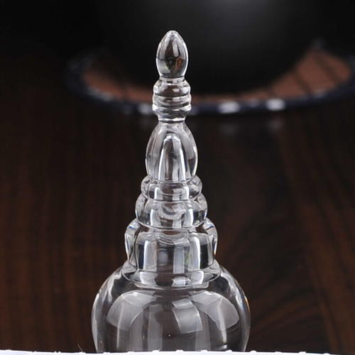 Tibetan Buddhism Crystal Stupa Buddhist Supplies Ornaments Pagoda Tower ...