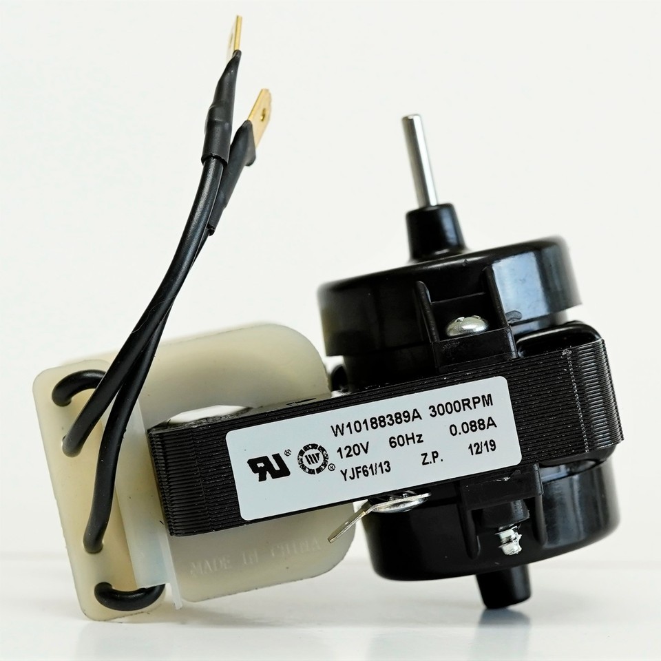 Evaporator Freezer Fan Motor for W10188389 Whirlpool Kenmore ...