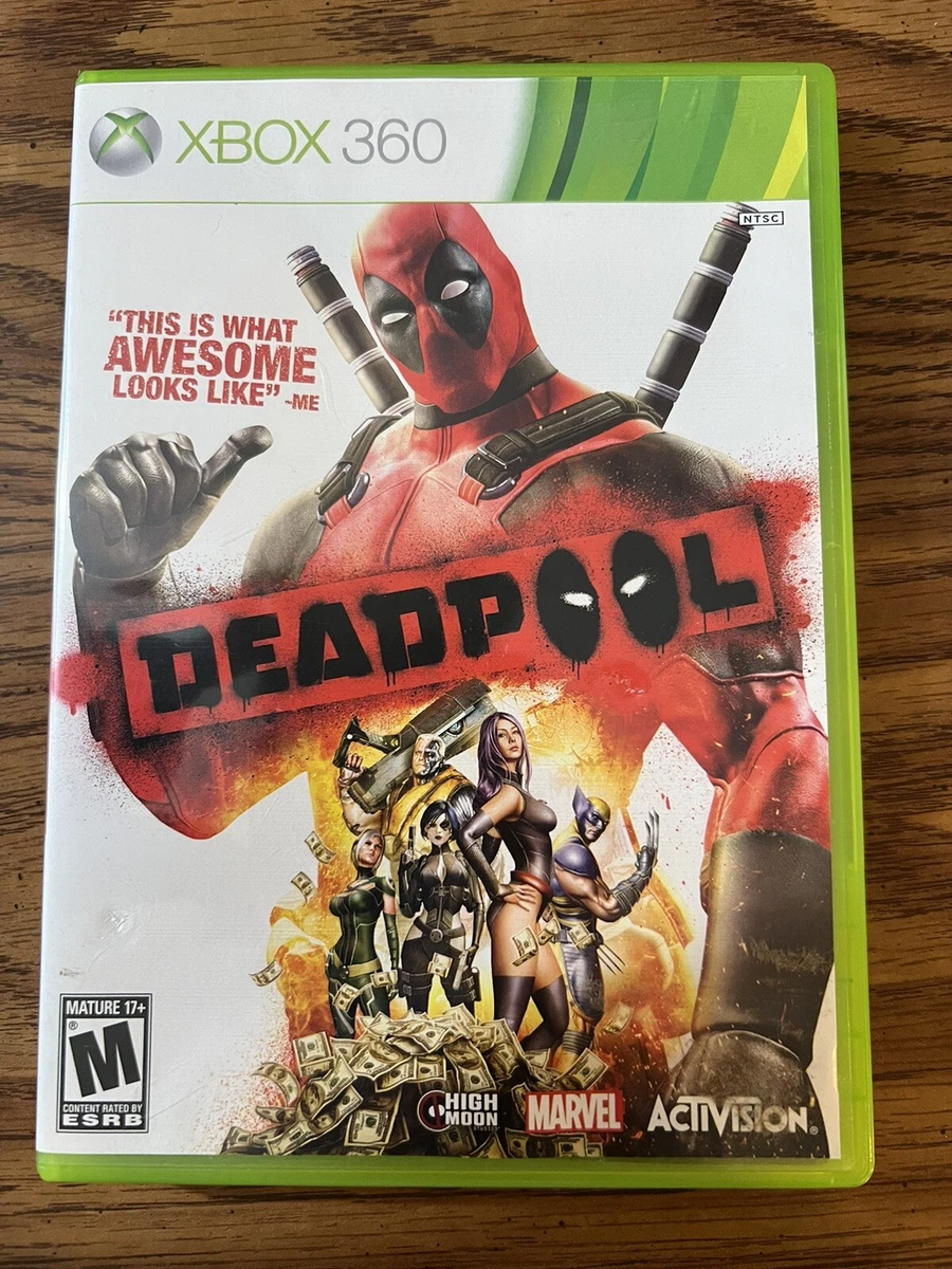 Deadpool Game Cover Xbox