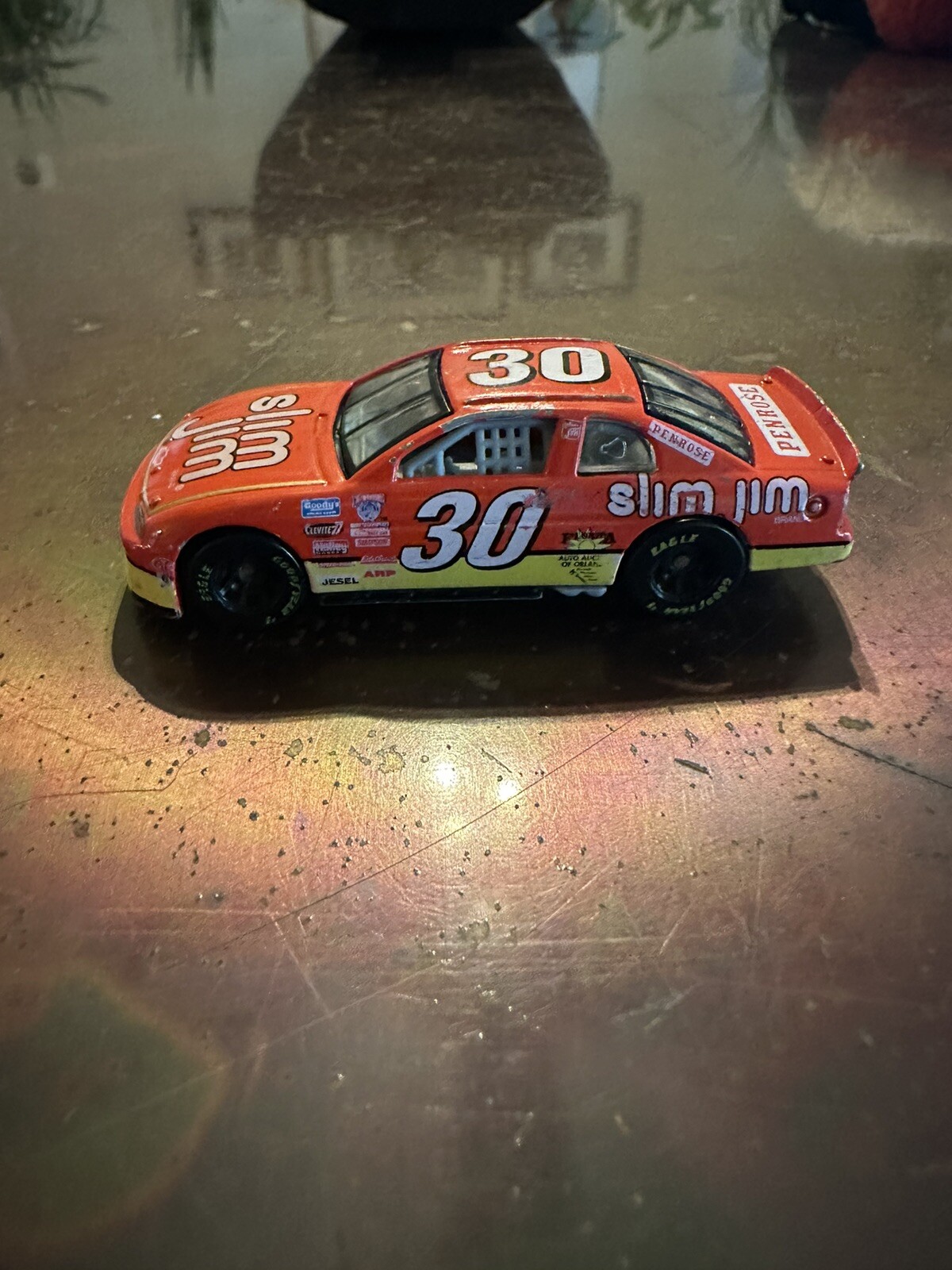 Vintage Racing Champions Nascar #30 Mike Cope Slim Jim Racecar | eBay