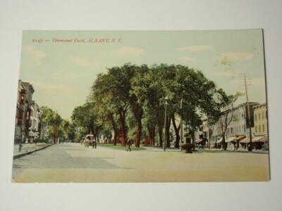 Vintage Postcard Townsend Park Albany NY New York | eBay