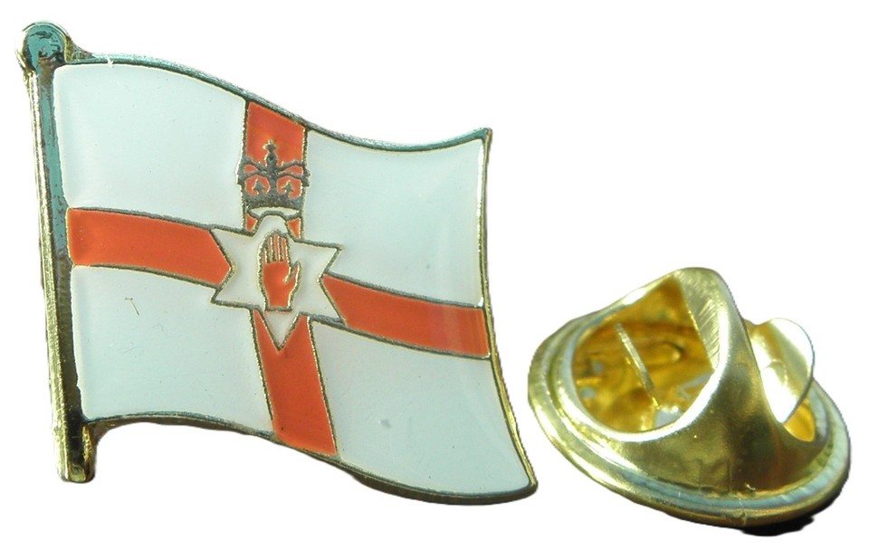 Northern Ireland Flag Pin Badge NI Brooch Red Hand of Ulster | eBay UK