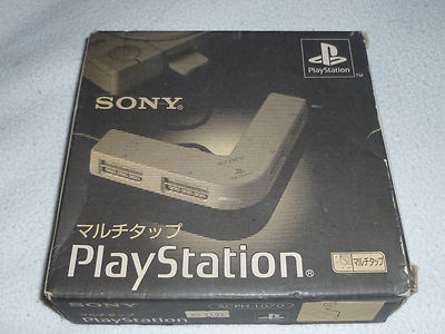 BOXED OFFICIAL PS1 PLAYSTATION SONY JAPAN IMPORT MULTI TAP ADAPTER SCPH ...