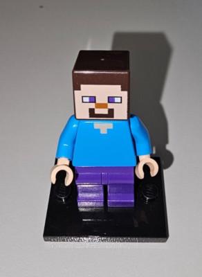 LEGO Minecraft Steve With Purple Legs minifigure | eBay