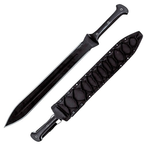 Condor Tactical Gladius Fixed Sword 18.5" 1075HC Steel Blade Blck ...
