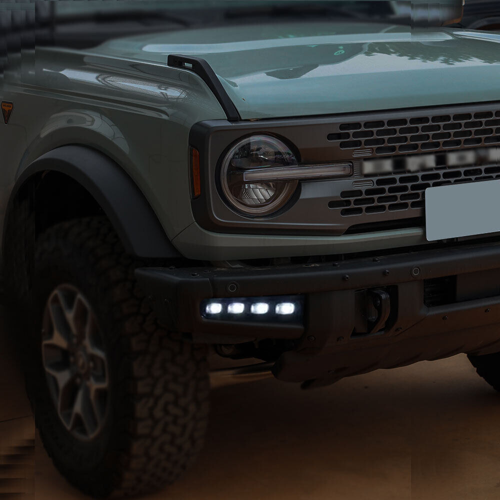 LED Fog Light For Ford Bronco Raptor 2021-23 Front Bumper Daytime ...