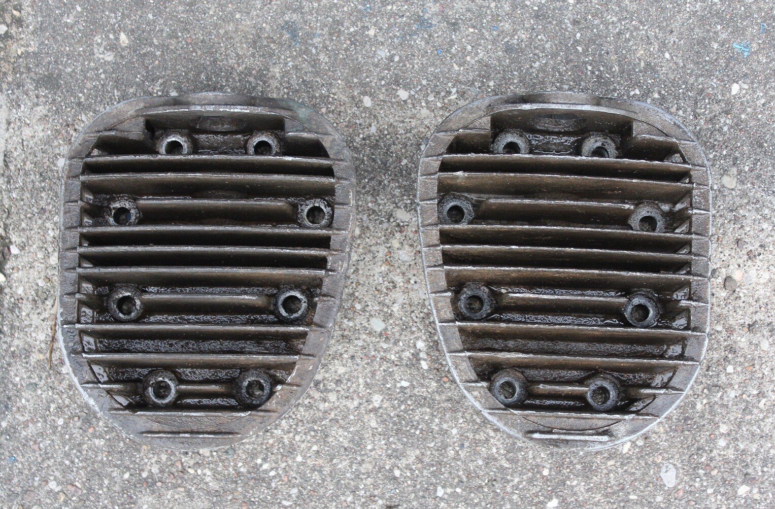 KMZ K-750 K750 K750 M-72 ENGINE PISTON HEADS ALU AIR COOLING 750 L&R ...