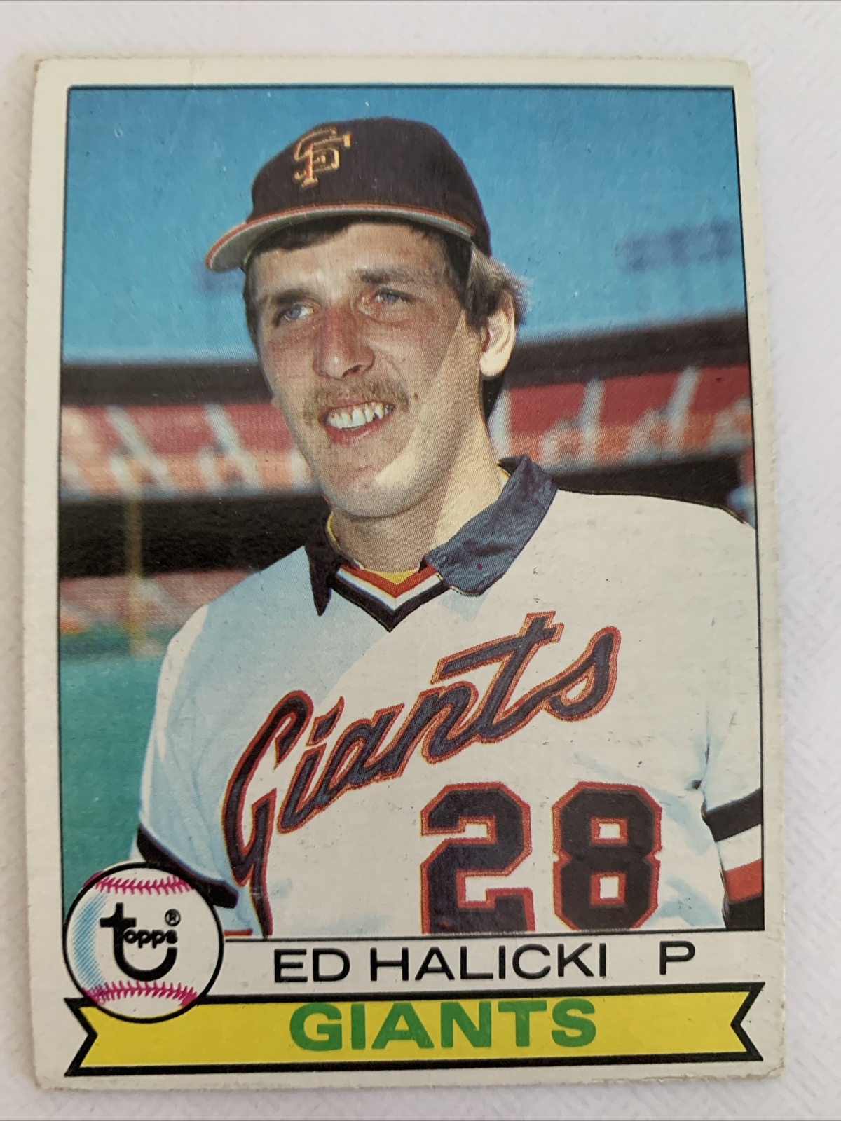 1979 TOPPS BASEBALL #672 ED HALICKI SAN FRANCISCO GIANTS NM FREE SHIP ...