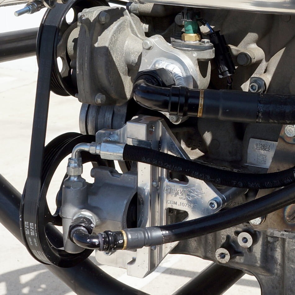 CBM-10728-GEN2 CBM 2.2L/2.4L GEN 2 ECOTEC BILLET POWER STEERING PUMP ...