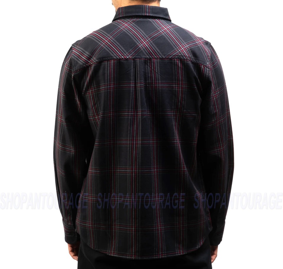 Sullen Art Collective Throttle SCM5871 Long Sleeve Button Up Flannel ...