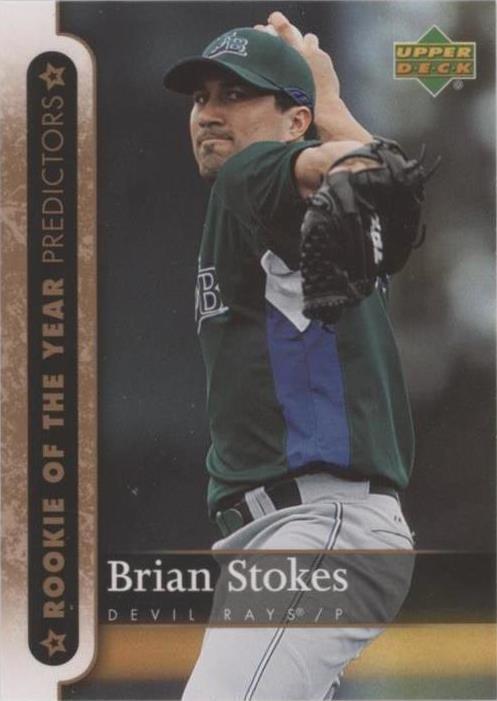 2007 Upper Deck - Rookie of the Year Predictors Brian Stokes #ROY46 for ...