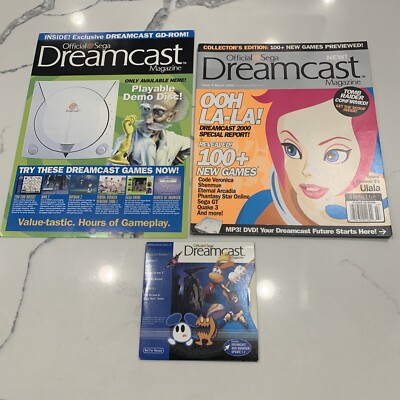 Official Sega Dreamcast Magazine Issue 4 March 2000 Space Channel 5’s ...