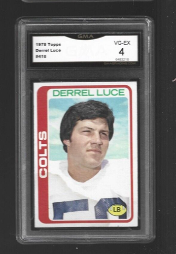 1978 Topps - Derrel Luce #418 (RC) for sale online | eBay