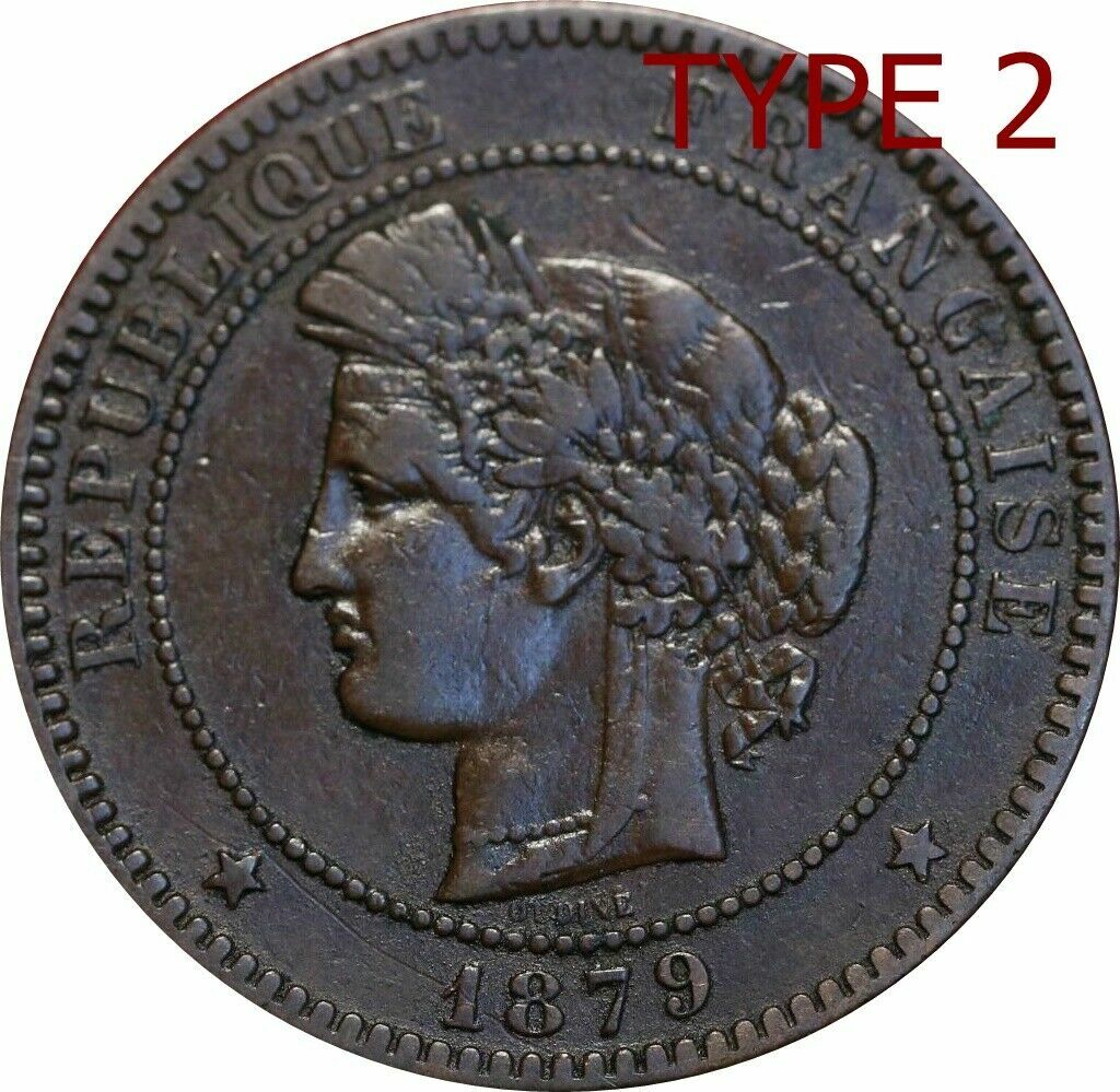 10 FRENCH CENTIMES 1853 TO 1921 CHOICE OF DATE 3 TYPES | eBay