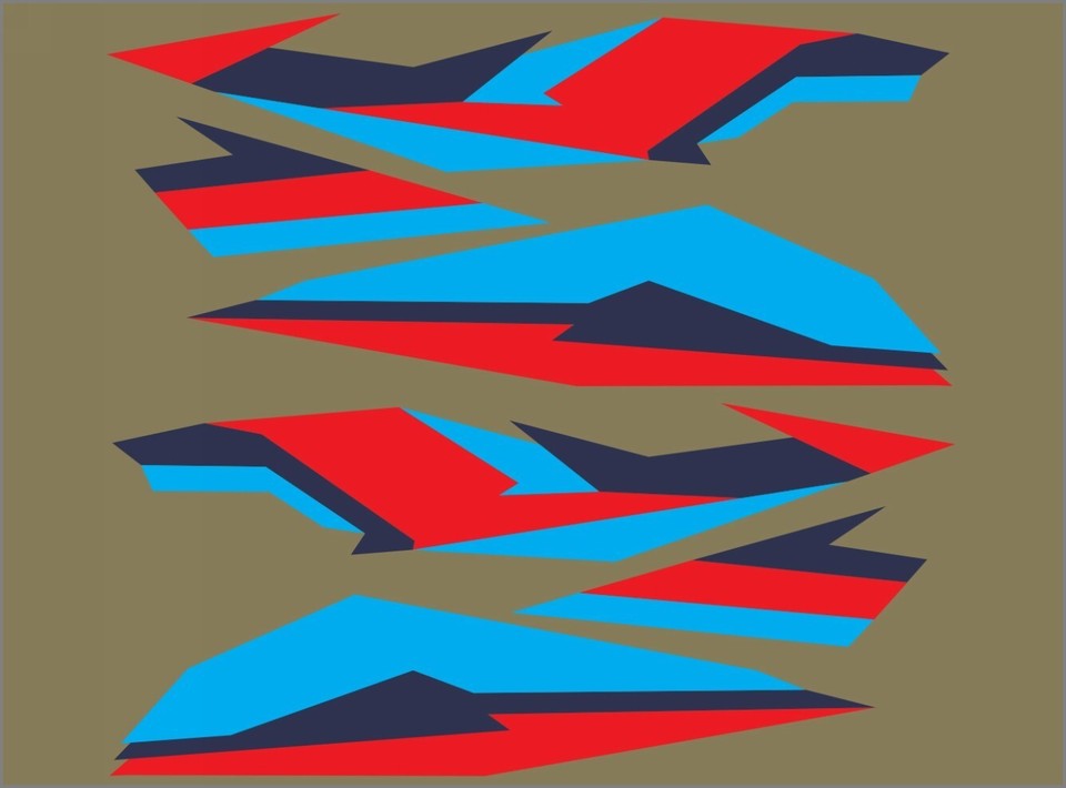 Car Side Wrap Racing Stripes Color Sticker Drift Livery Custom Graphics ...