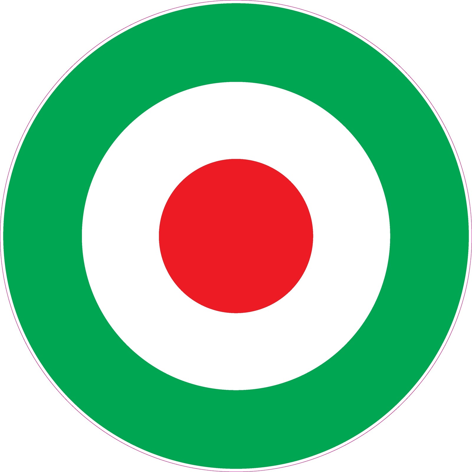 RAF Roundel Italian Green Vinyl Stickers Choice of Sizes Scooter The ...