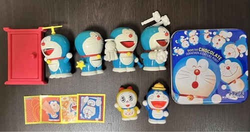 Doraemon Figures, Finger Puppets, Stickers, and Cans - Rare Retro ...