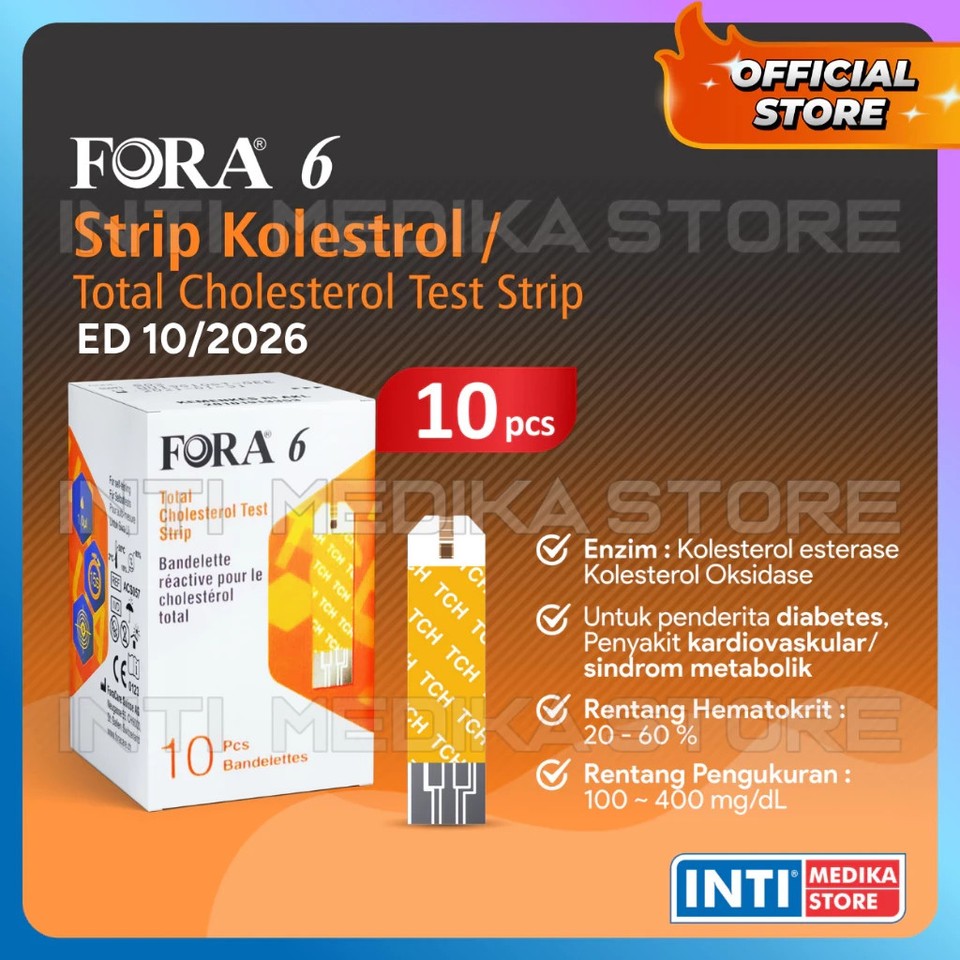 Fora 6 Plus Test Strips Glucose Uric Acid Cholesterol Hemoglobin ALL ...