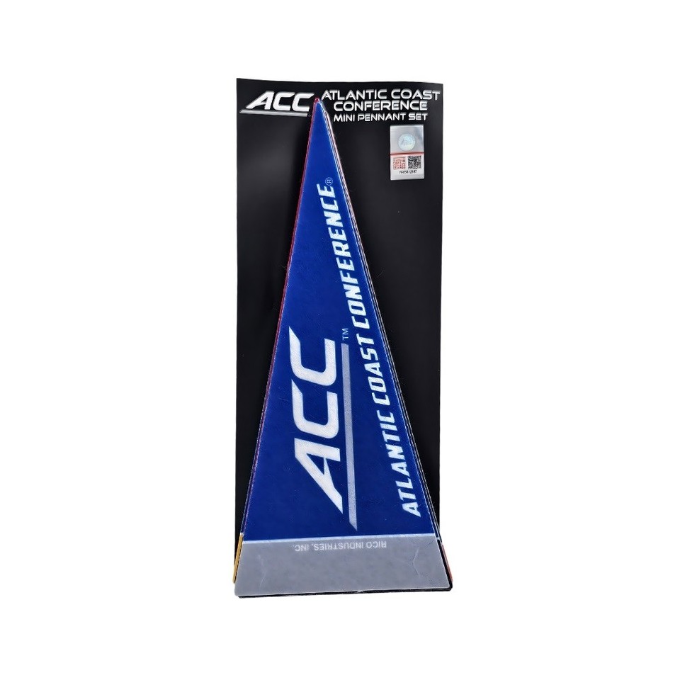 ACC Atlantic Coast Conference Mini Pennant League Set All 17 Teams New ...