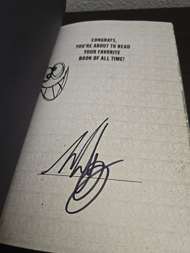 Mark Hoppus SIGNED BOOK Fahrenheit-182 1ST EDITION HC Blink-182 ...