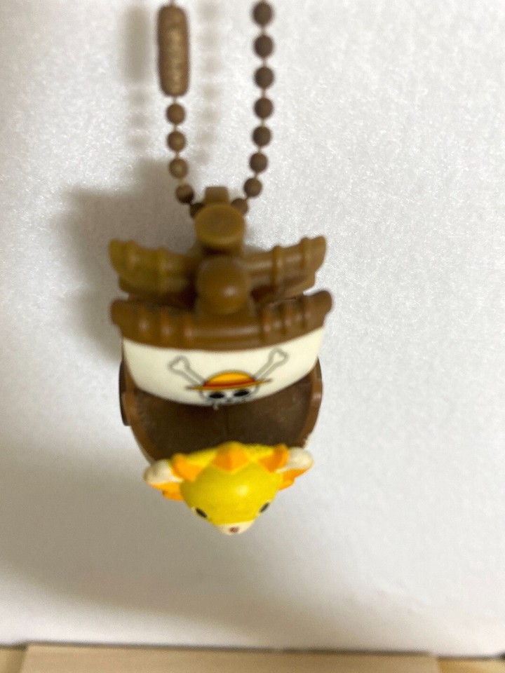 Thousand Sunny One Piece Mini Figure Mascot Strap Bandai Shueisha From ...