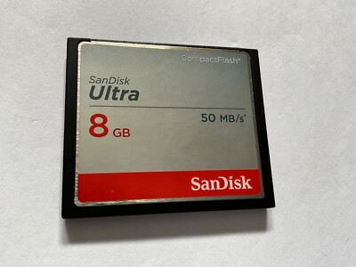 1pcs 8gb Sandisk Ultra Compact flash CFI memory card for CF Nikon CANON ...