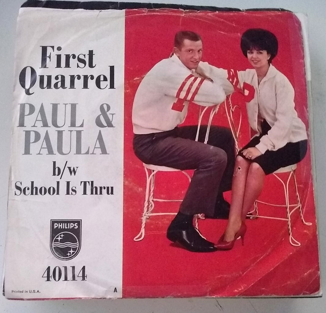 Paul & Paula, First Quarrel ~ 1963 Philips 45 +PS | eBay