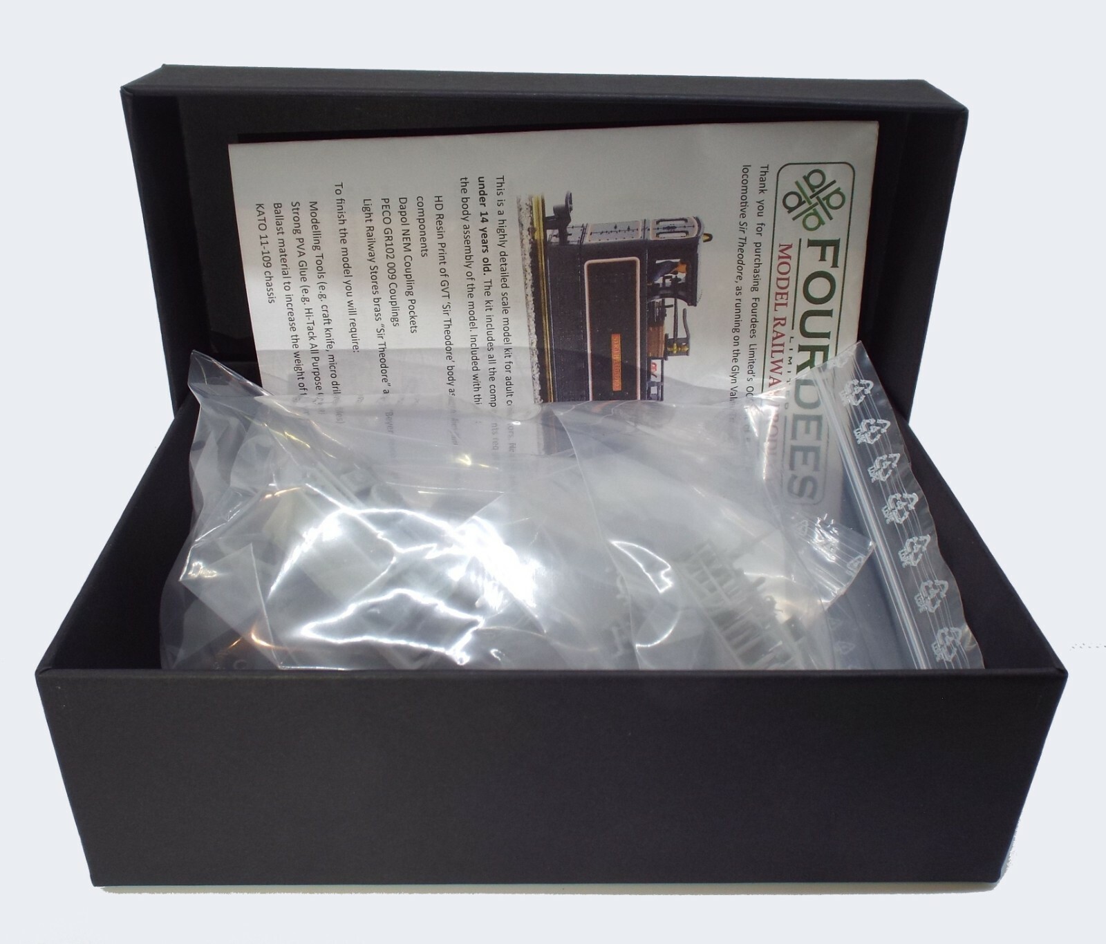 Fourdees Glyn Valley Tramway 'Sir Theodore' 009 / OO9 Scale Kit for ...