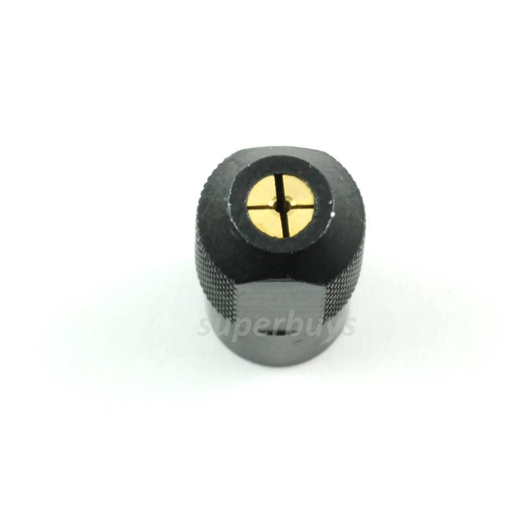 7pcs Brass Collet & M8*0.75 Chuck Rotary Drill Bit Die Grinder Pin Vice ...