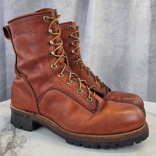 Stalwarts x Kinney American Footwear Steel Toe Lineman Boots Men's Size ...
