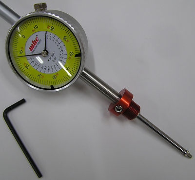 IGNITION TDC TIMING DIAL INDICATOR, 14mm SPARK PLUG, OUTBOARD MOTOR, 2 ...