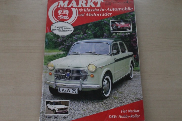 2) Oldtimer Markt 07/1987 - Tips für Borgward Isabel - BMW 2002 Turbo ...