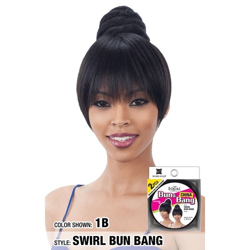 Freetress Equal Bun & Bang 2PCS - Swirl Bun Bang | eBay