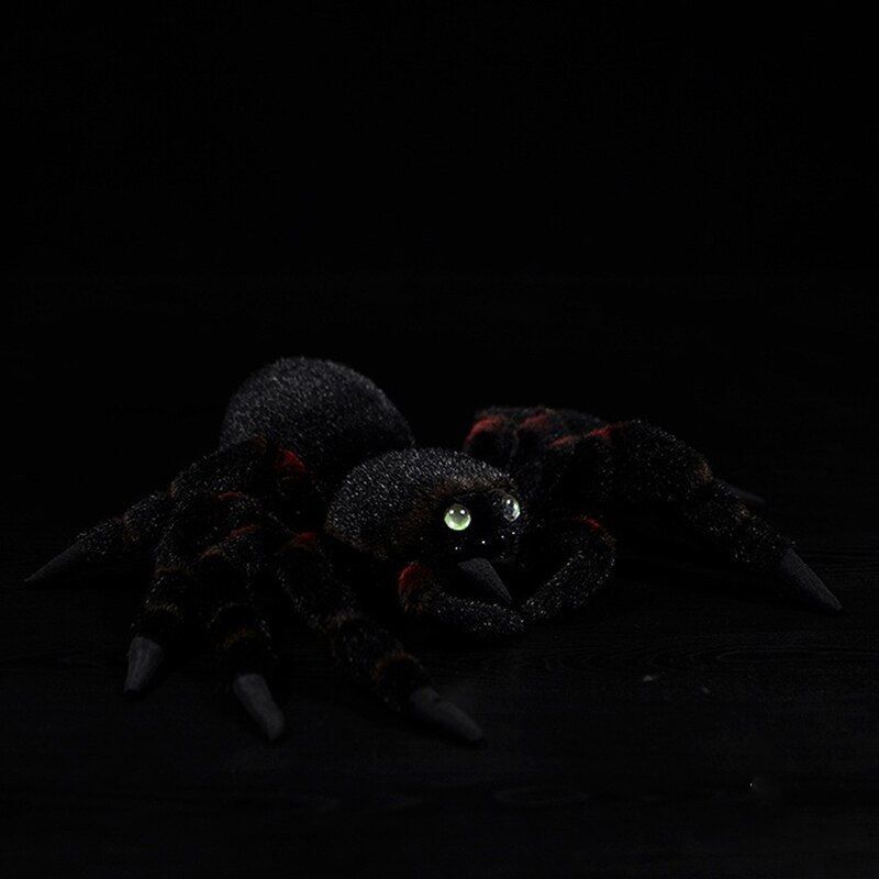 21cm Simulation Spider Plush Toy Wild Insect Soft Stuffed Doll Kids ...